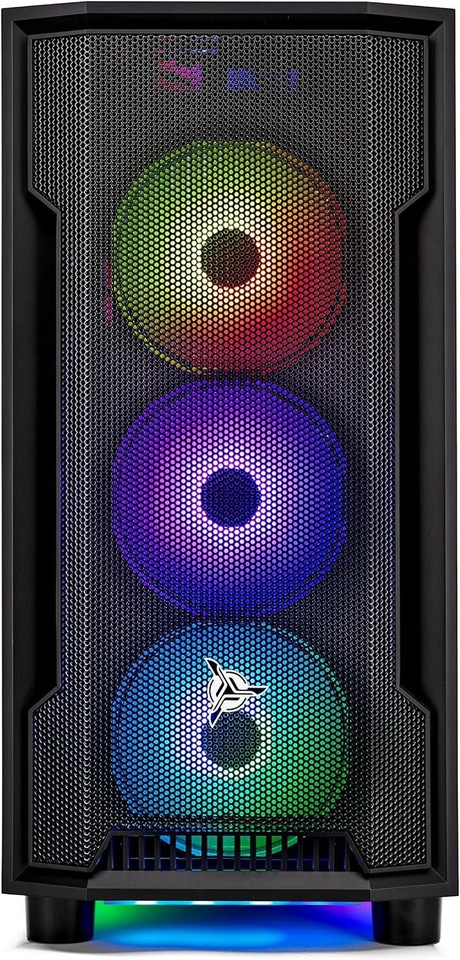 Skytech Gaming Shadow Gaming PC, AMD R7 5700, NVIDIA RTX 5060, 1TB, Win ...