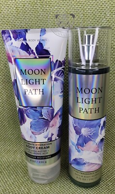 Bath & Body Works - Moonlight Path - 2 piece Set - Mist & Cream | eBay