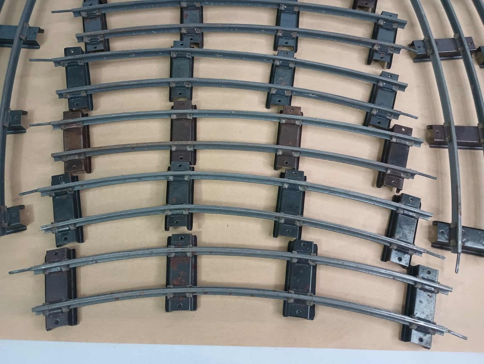 Lot of 20 Curved Track Pieces S gauge American Flyer vintage Train ...