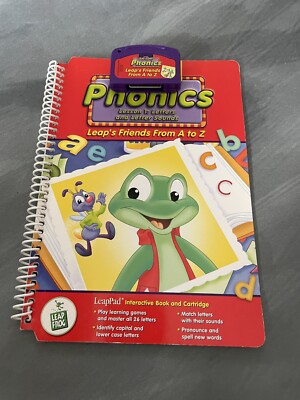 Leapfrog-LeapPad-Leap Start-Book-Phonic's-Lesson 1-Leap's Friends From ...