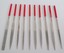 10pc 5-1/2" Diamond Needle File Set 3 x 140 x 70mm 180 Grit Ceramics ...