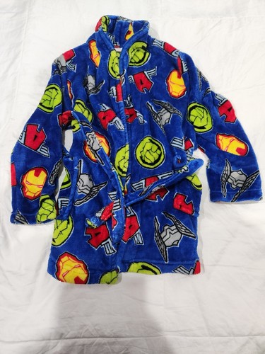 MARVEL AVENGERS: BOYS' BATH ROBE - SIZE 6/7 | eBay