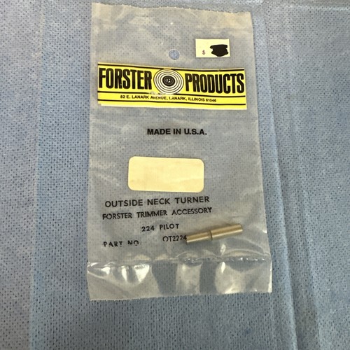 Forster Outside Neck Turner Pilot .224 | eBay