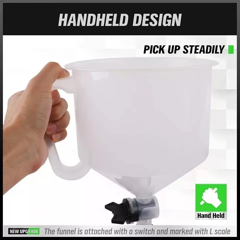 No-Spill Coolant Funnel Kit Spill Proof Radiator Funnel Bleeder with ...