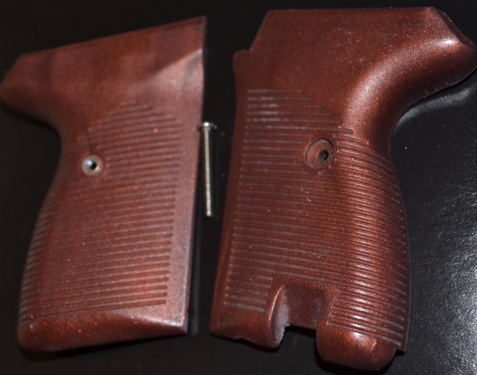 Polish P83 pistol grips antique copper plastic with screw | eBay
