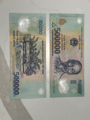 5,000,000 Vietnamese Dong. 10 X 500,000. Uncirculated | eBay