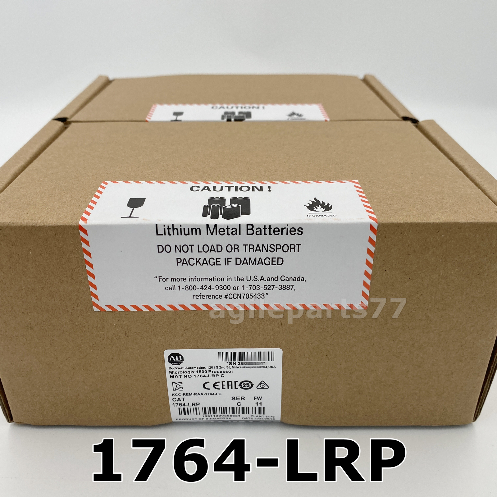 1764-LRP AB MicroLogix 1500 Processor Unit FW11 Ser C 1764LRP NEW ...