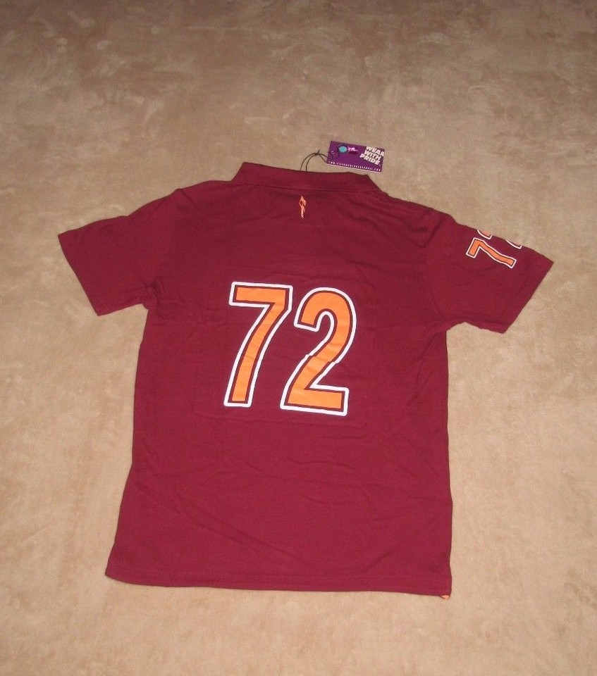 Virginia Tech Hokies Men's Large Polo Shirt New with tag VT Free ...