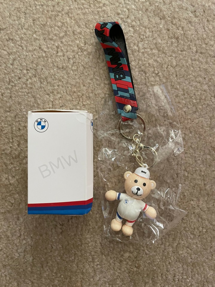 Genuine BMW Motorsports Bear Key Ring | eBay