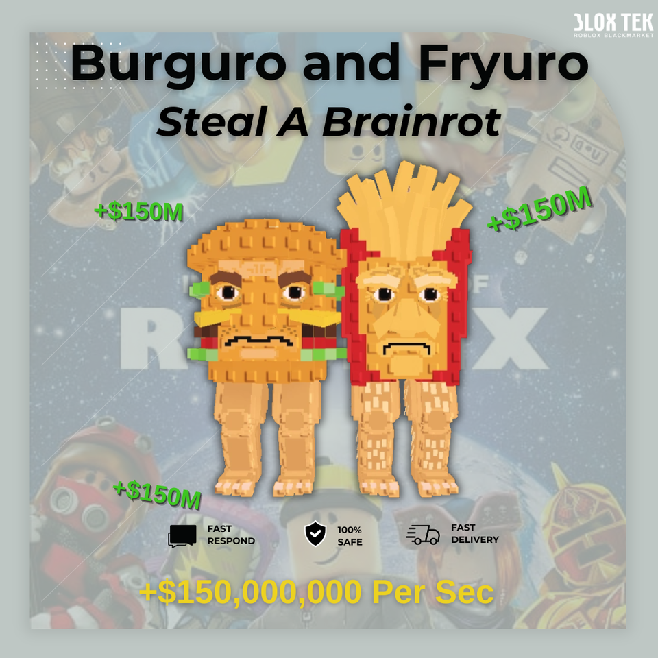 STEAL A BRAINROT | All Secrets | Brainrot | 24/7 DELIVERY🚀SAB Burguro ...