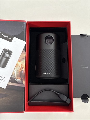 Nebula Capsule Smart Portable Wi-Fi Mini Projector 100" Home Theater ...