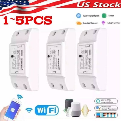 SONOFF BASIC R2 10A 2200W WIFI Smart Switch DIY Module EWELINK or ...