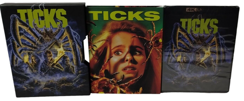 Ticks 4K UHD Remastered 2021 Version BluRay Disc Slipcover B Horror ...