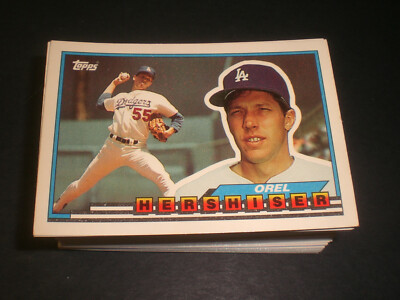 1989 TOPPS BIG BASEBALL CARD SET - SERIES 1 | eBay