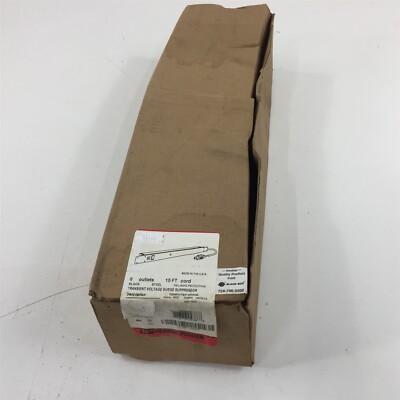 Wiremold Perma Power J60B2B JT06B2B Surge Suppressor 6 Outlet 15' Cord ...