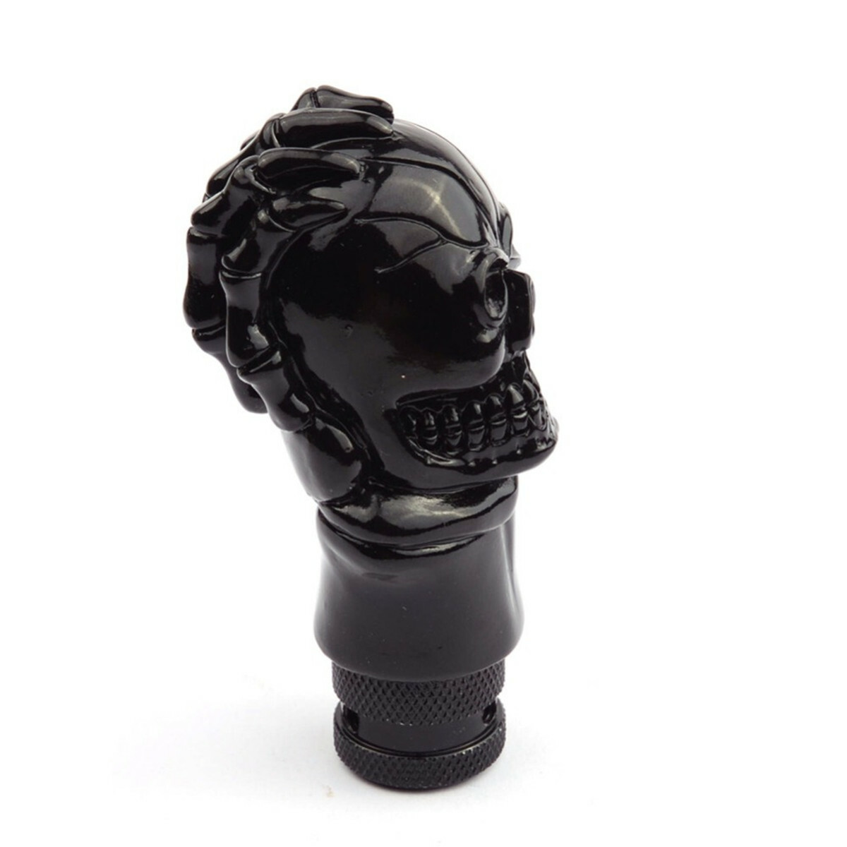 Car Shift Knob Shifter Black Manual Wicked Skull Head Gear Stick Kit W ...