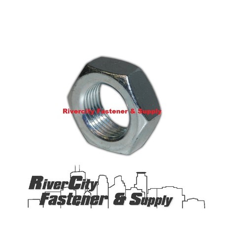 (1) M16-1.5 Left Hand Fine Thread Hex Jam Nut 16mm Thin Nut, Half Thick ...