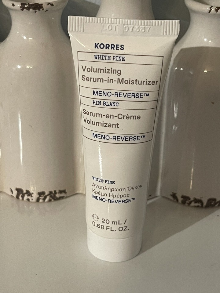 KORRES White Pine Memo- Reverse Volumizing Serum In Moisturizer 0.68oz ...