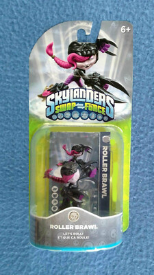 ROLLER BRAWL LET'S ROLL SKYLANDERS SWAP FORCE ACTIVISION MIP 3 INCH ...