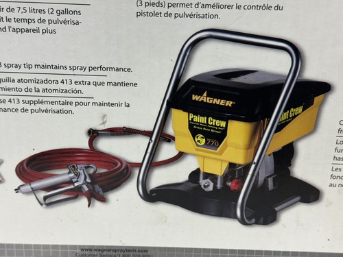 WAGNER Paint Crew Sprayer Airless Electric Model 770 for sale online | eBay