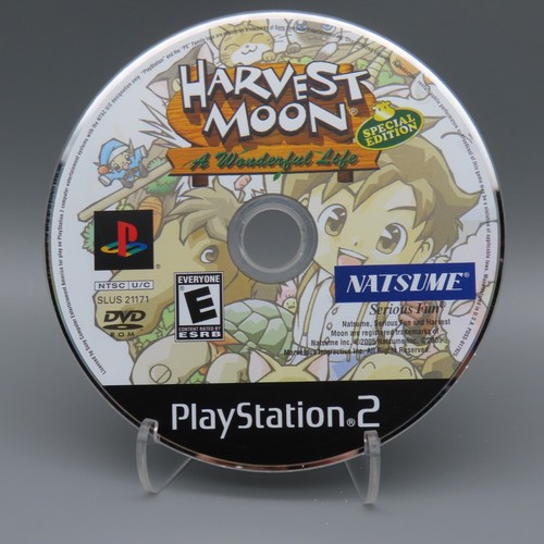 Harvest Moon A Wonderful Life PlayStation 2 PS2 Disc Only Tested and ...