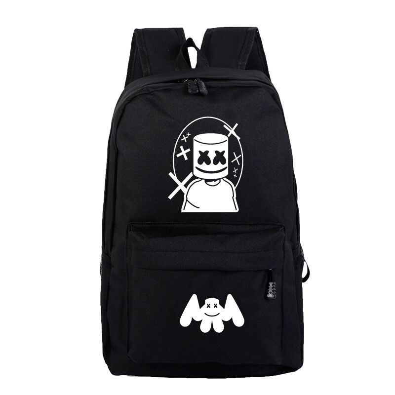 Marshmello DJ Backpack School Bag Bookbag Travelbag Rucksack Bag Back ...