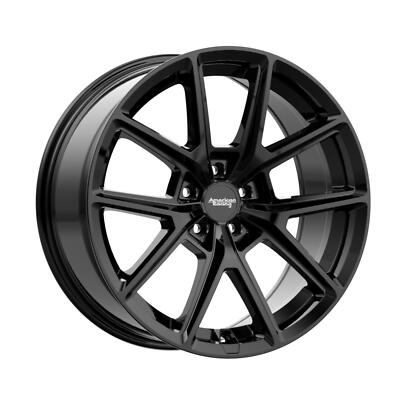 17x8 +35 American Racing AR943 5x4.5 Gloss Black Wheels (Set of 4) | eBay