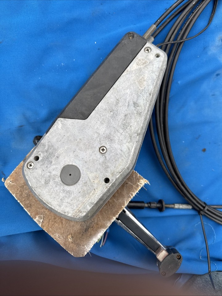 Marine OEM OMC Throttle/Shift Controls With 15’ 17’ Cables | eBay