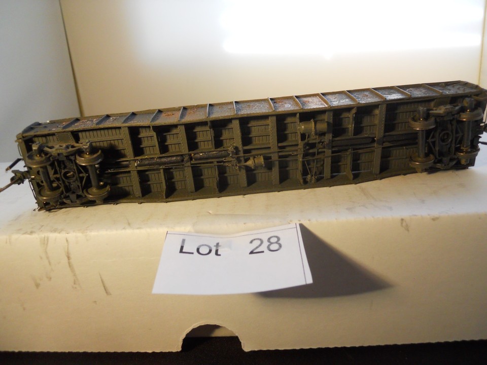 Lot 28: Sunshine Models #5.5 Erie 52'6" Steel Gondola 15 Panel BUILT HO ...