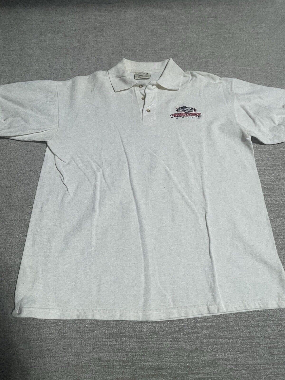 Vintage Earth Collection Polo Shirt Men’s Large White… - Gem
