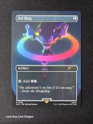 Sol Ring 2093 Secret Lair Drop Sonic: Chasing Adventure Non-Foil MTG NM ...
