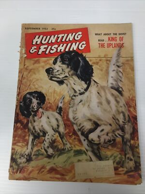 Vintage Hunting and fishing magazine September 1953 guns gunsmithing | eBay
