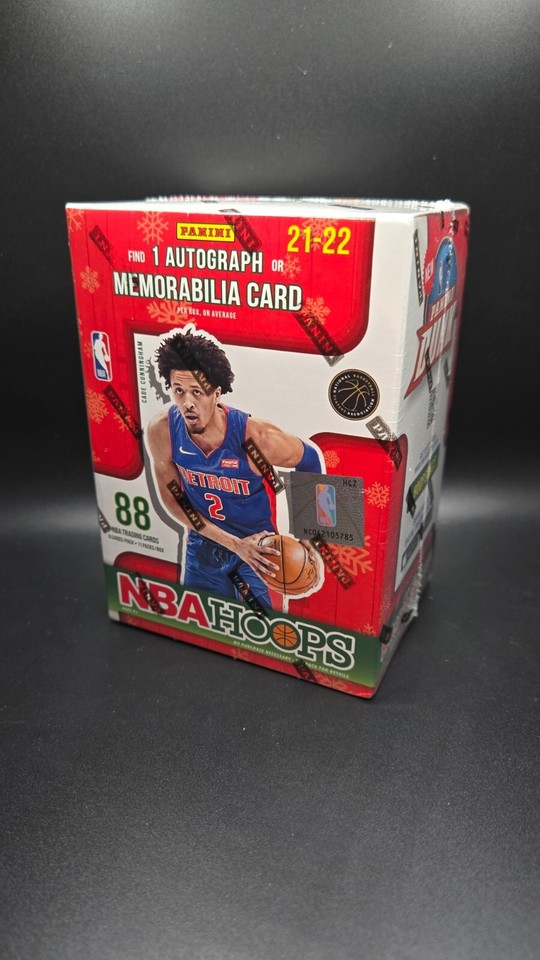 2021-22 Panini NBA Hoops Basketball Winter Holiday Blaster Box New ...