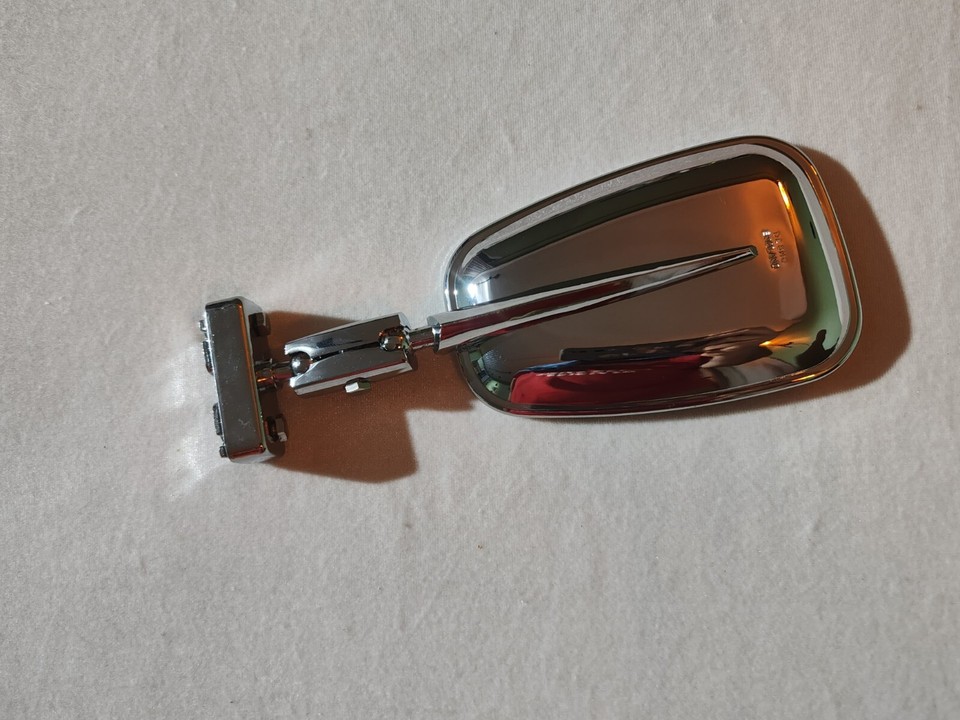 Vintage/Classic Car Desmo ENGLAND Style "A" Pillar Chrome Door Mirror ...