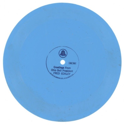 Fred Eckley Greetings From Ohio Bell President Americom Corp Flexi Disc ...