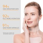 4× Reusable Anti Wrinkle Chest and Neck Silicone Pad Transparent Anti ...