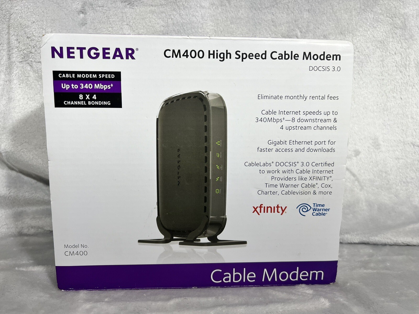 NETGEAR CM400 HIGH SPEED CABLE MODEM | eBay