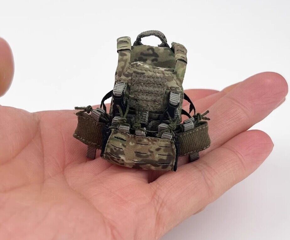 1/12 Scale Male Soldier CCN1217 GEN3 V2 Camo Tactical Vest for 6 ...