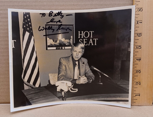 Wally George *SIGNED* Photograph - Hot Seat TV Talk Show Conservative ...