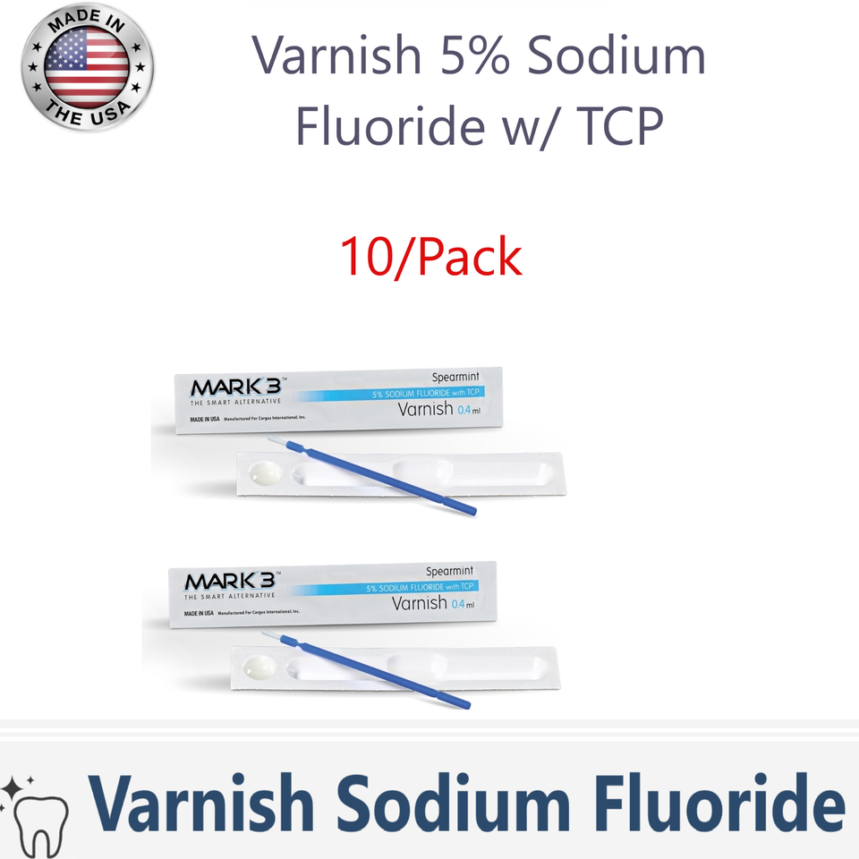 Duraflor Type Varnish 5% Sodium Fluoride with TCP Unidose 50/box, Made ...