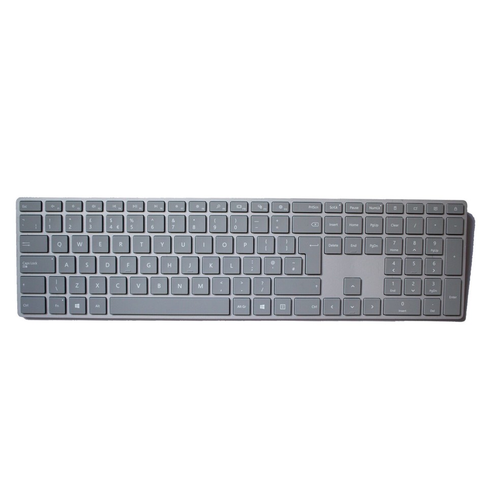 Microsoft Surface Wireless Keyboard Replacement Key Caps &Clip | Grey ...