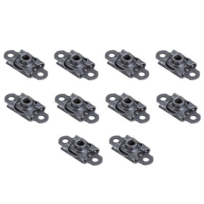 10 x Metric Floating Nut M4 x 0.70mm Thread Anchor Plate (Pack Of 10 ...