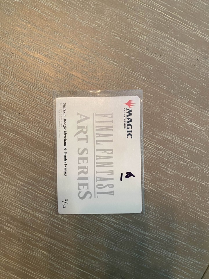 🔮 MTG: Stiltzkin, Moogle Merchant Final Fantasy Art card | eBay