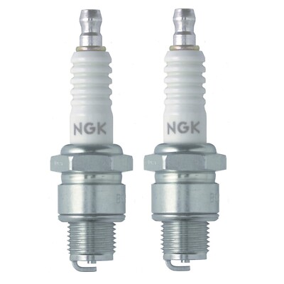 Set of 2 Spark Plugs NGK Copper Non-Resistor B7HS For Subaru 360 0.4L ...