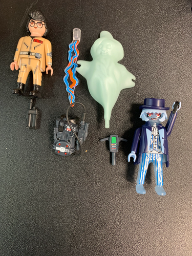 PLAYMOBIL GHOSTBUSTERS GHOST & SPENGLER LOOSE SET 9224 | eBay
