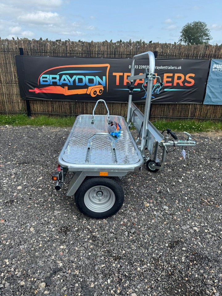 Debon Moto Compact Transverse Motorcycle Trailer | eBay UK