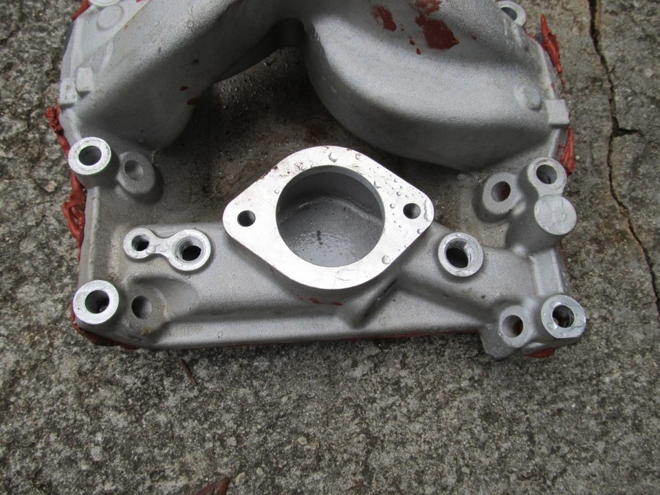 Dodge MOPAR Plymouth 340 360 Magnum Air Gap Dual Plane Aluminum Intake ...