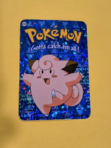 Clefairy #035 2000 Pokémon Vending Prism Holo Sticker Card | eBay