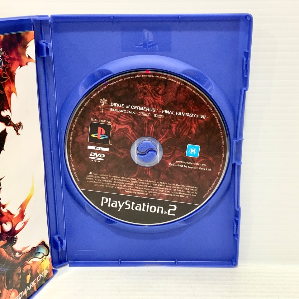 Dirge Of Cerberus: Final Fantasy + Manual - PS2 - Tested & Working ...
