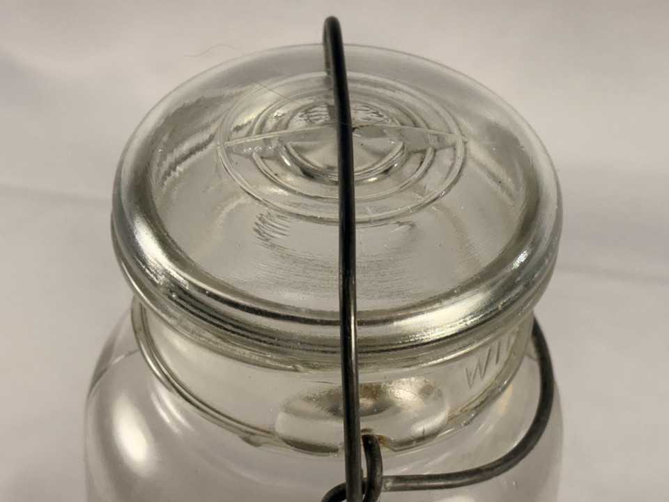 RARE 1900 Rath Packing Co Waterloo Iowa Embossed Glass Jar with Lid ...